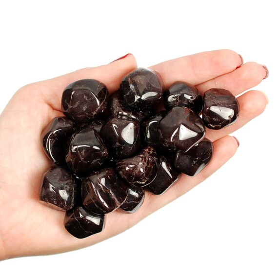 Red Garnet Tumbled Stone Red Garnet Tumbled Stones Garnet - Etsy
