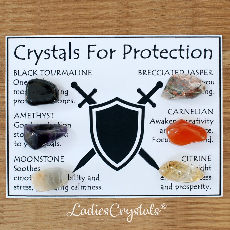 Protection Crystals - Etsy