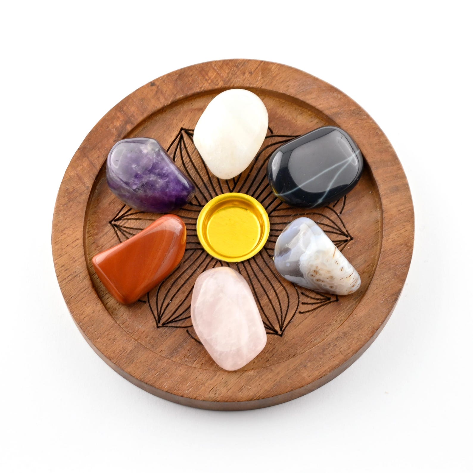 Anxiety and Sleep Crystals Set, Anxiety Crystals Set, Healing Crystals ...