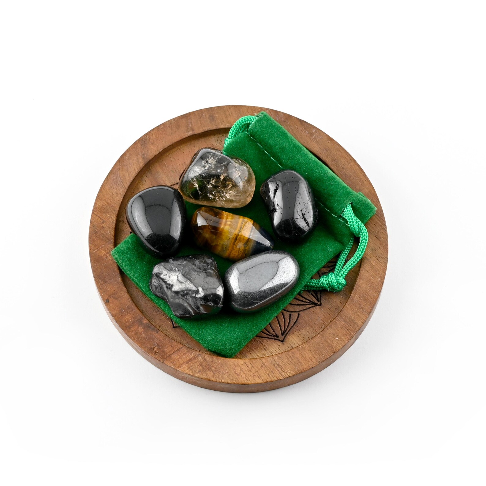 Strength and Protection Crystals Set, Inner Power Gemstones, Gift for ...