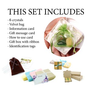 Job Success Crystals Set, Career Success Crystals, Healing Crystals ...