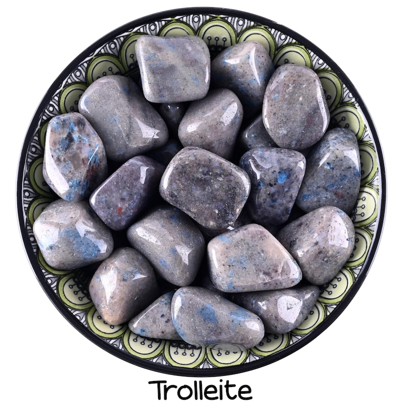 Trolleite Tumbled Stone, High Vibration Ascension Crystal, Altar Ritual ...
