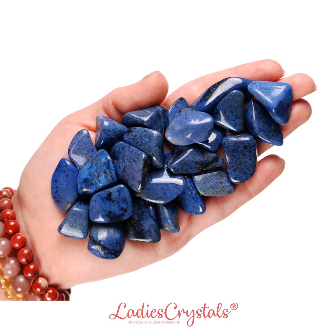 Dumortierite Tumbled Stone, Dumortierite, Tumbled Stones, Stones ...