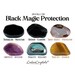 Black Magic Protection Crystals Set, Spell Protection, Protection Set ...