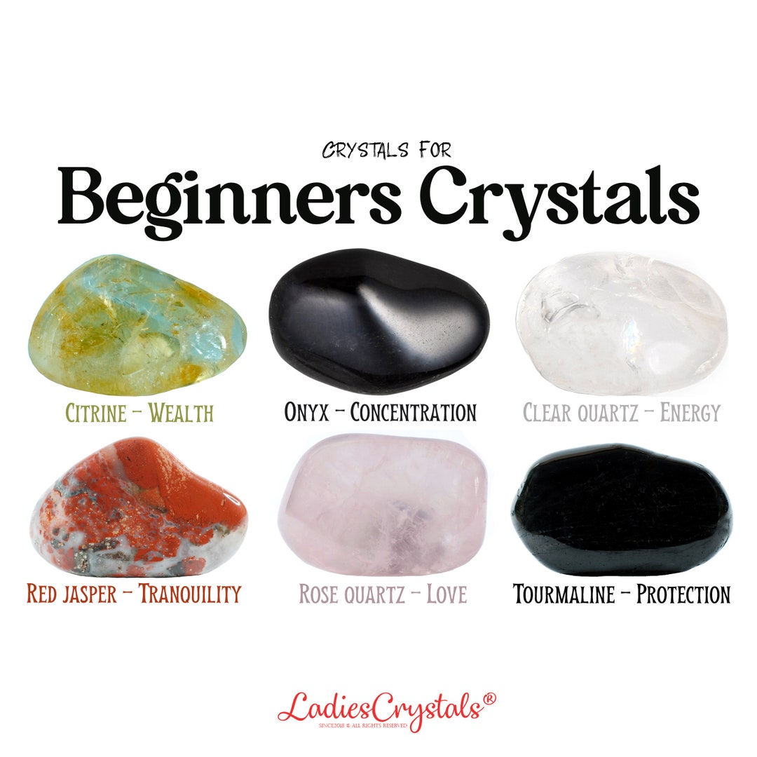 Beginners Crystals Set, Starter Crystals Set, Healing Crystals ... Beginners Crystals Set, Starter Crystals Set, Healing Crystals ...