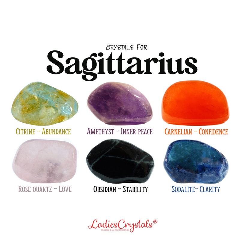 Sagittarius Stones - Etsy