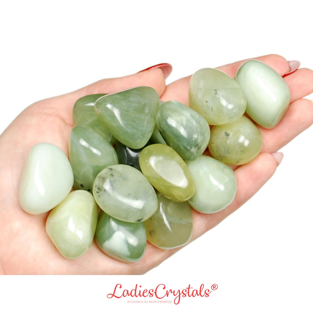 Jade Tumbled Stone, Jade Stone, Tumbled Stones, Crystals, Stones, Gifts ...