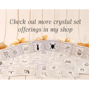 House Protection Crystal Set, House Protection Crystals, Metaphysical ...