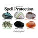 Spell Protection Crystals Set, Black Magic Protection, Protection Set ...