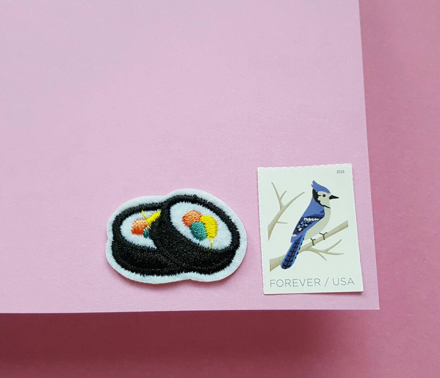 SUSHI Iron On Patch Food Patch Clothing Patch T shirt Etsy sushi-iron-on-patch-food-patch-clothing-patch-t-shirt-etsy