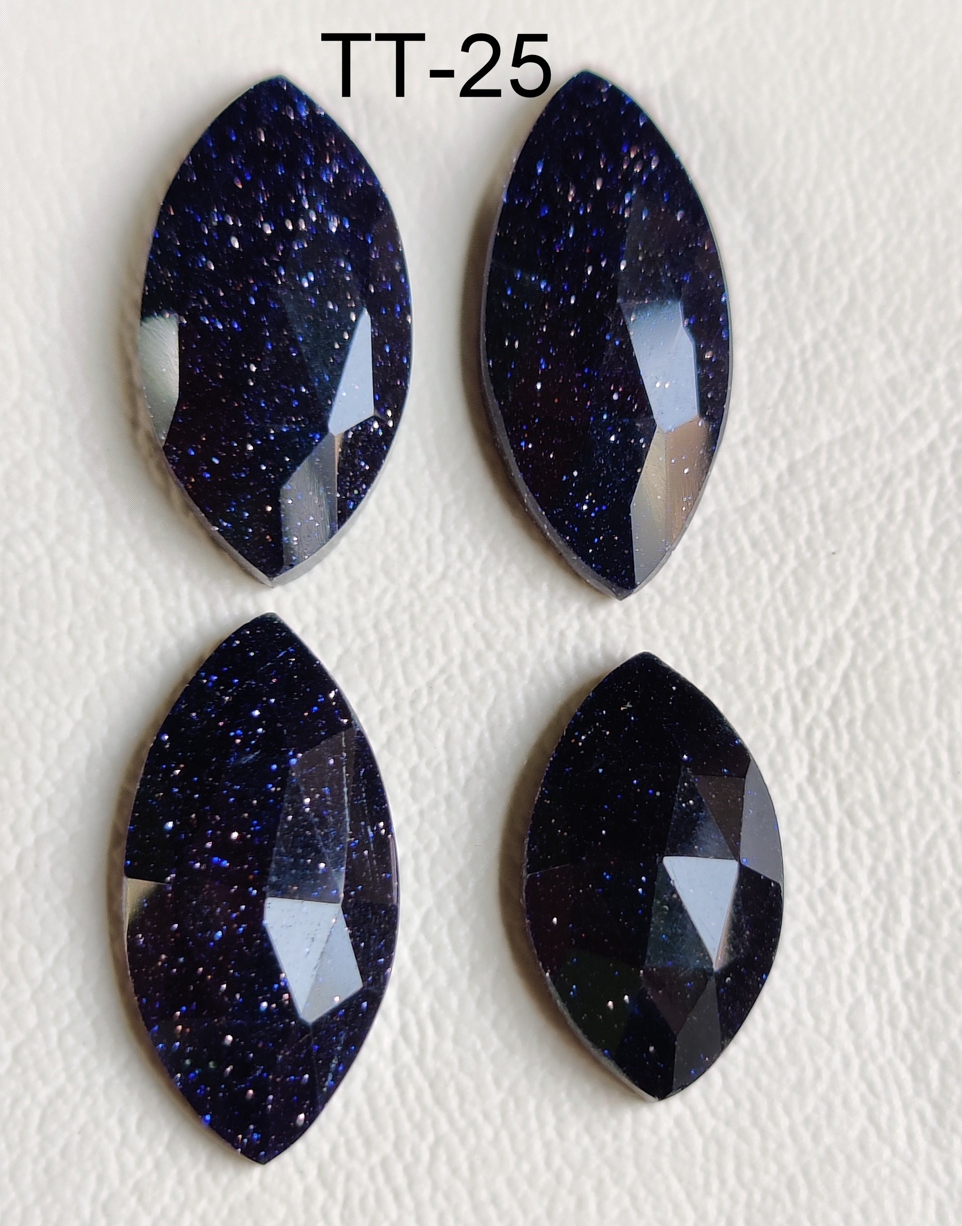 BLUE STAR GEMSTONE trated fancy shape cut faceted jewelry | Etsy