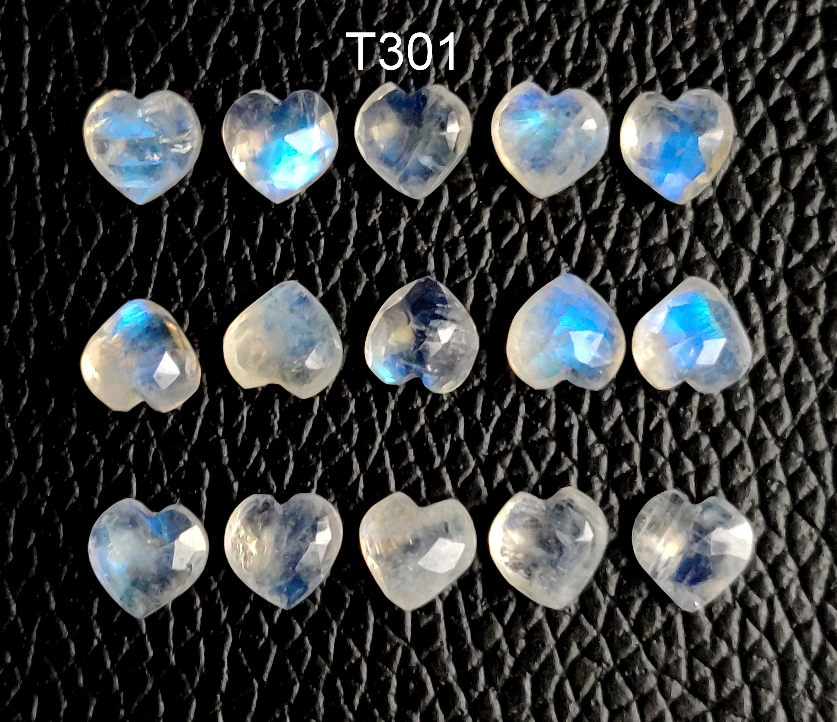 MOONSTONE FACETED GEMSTONE heart shape moonstone cut faceted | Etsy