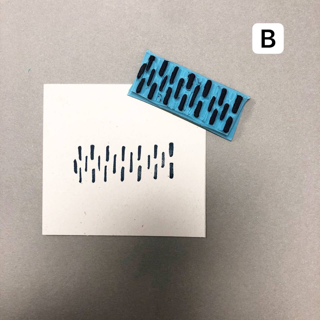 Geometric Forms Stamps , Geometric Trees, Dots Stamp , Hand Carved ...