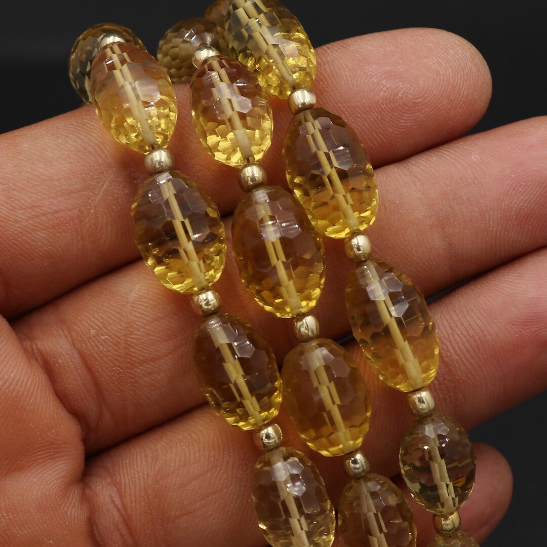 Bear Quartz Concave Cut Barrel Oval Beads: 6x9-10x16mm - Etsy