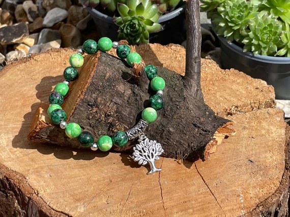 Ruby Zoisite and Emperor Stone Tree of Life Healing Intellect - Etsy
