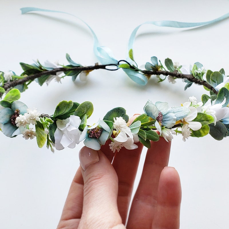 Flower Hair Wreath - Etsy