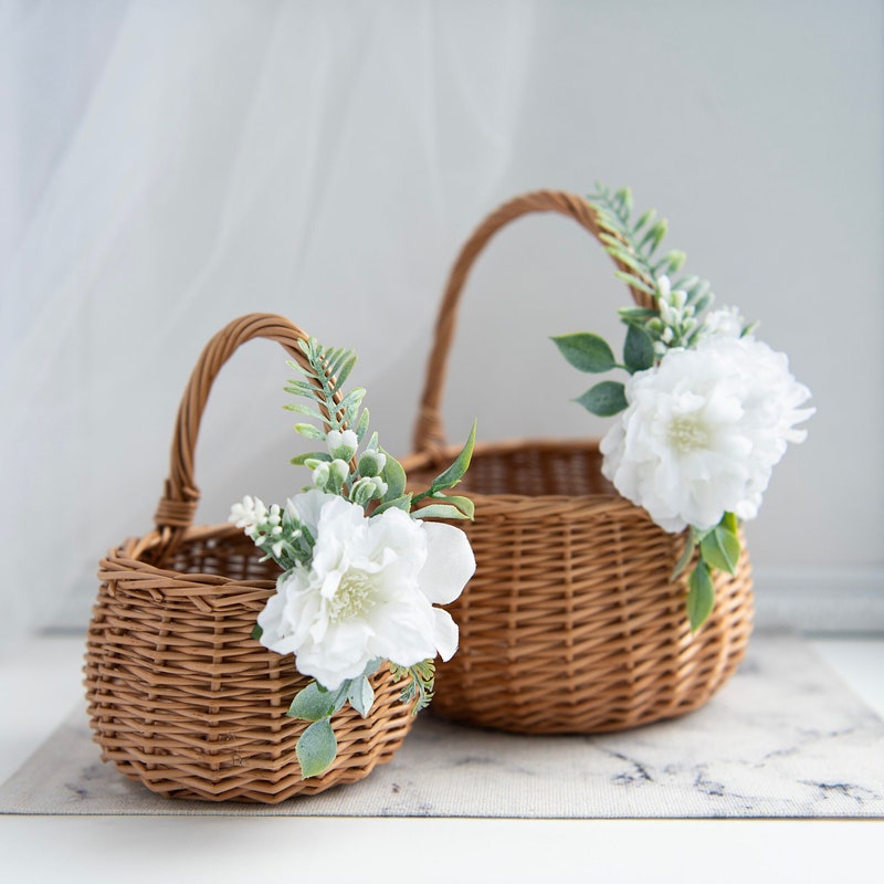 Wicker Flower - Etsy
