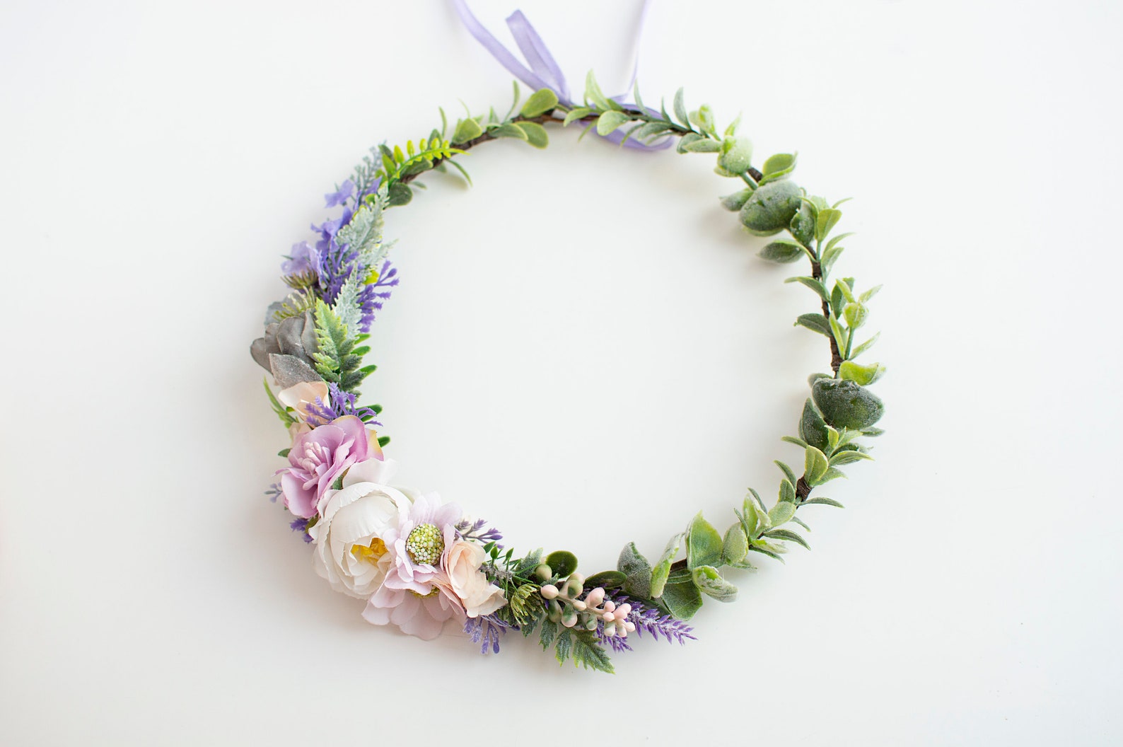 Lavender Bridal Floral Sash Bridal Flower Belt Bridal Flower | Etsy