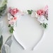 Floral Cat Ears Floral Cat Headband Flower Cat Ears Flower Cat - Etsy