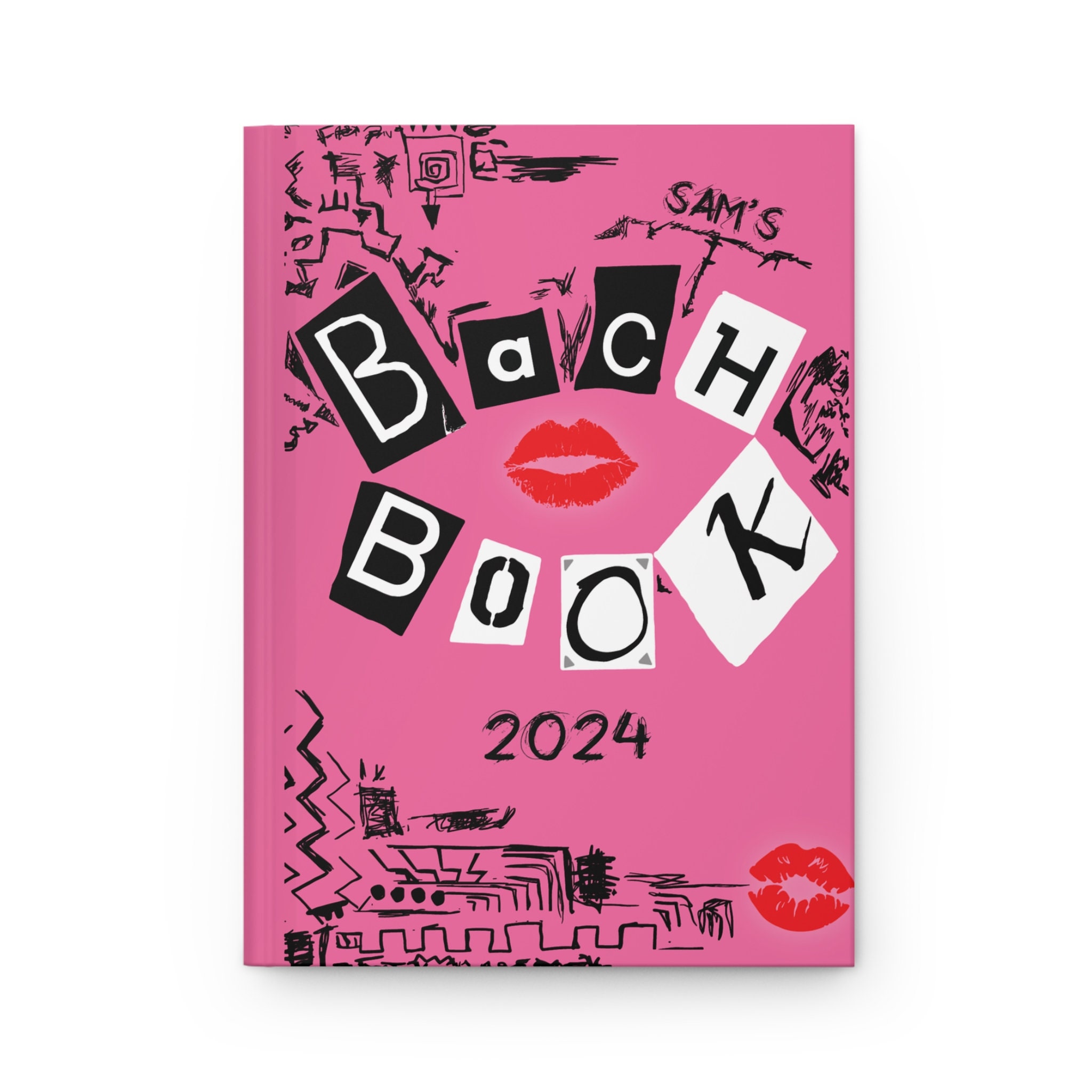 Personalized BURN BOOK bach Book Hardcover Journal 5.75x8, 150 Lined ...