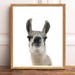Llama Art Print Digital Download, Printable Art, Llama Decor, Quirky ...