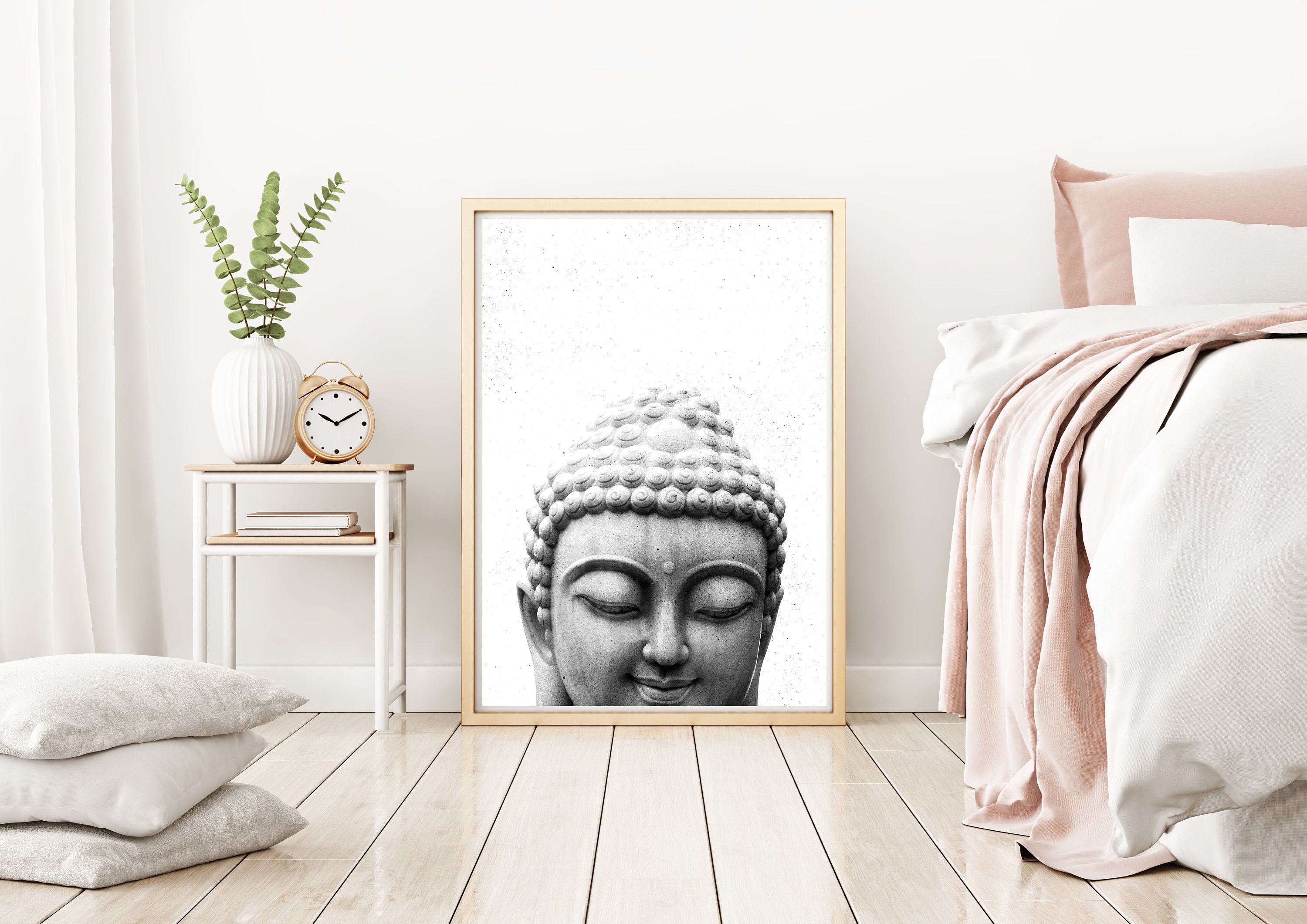 Buddha Print Buddha Statue Printable Art Digital Download - Etsy
