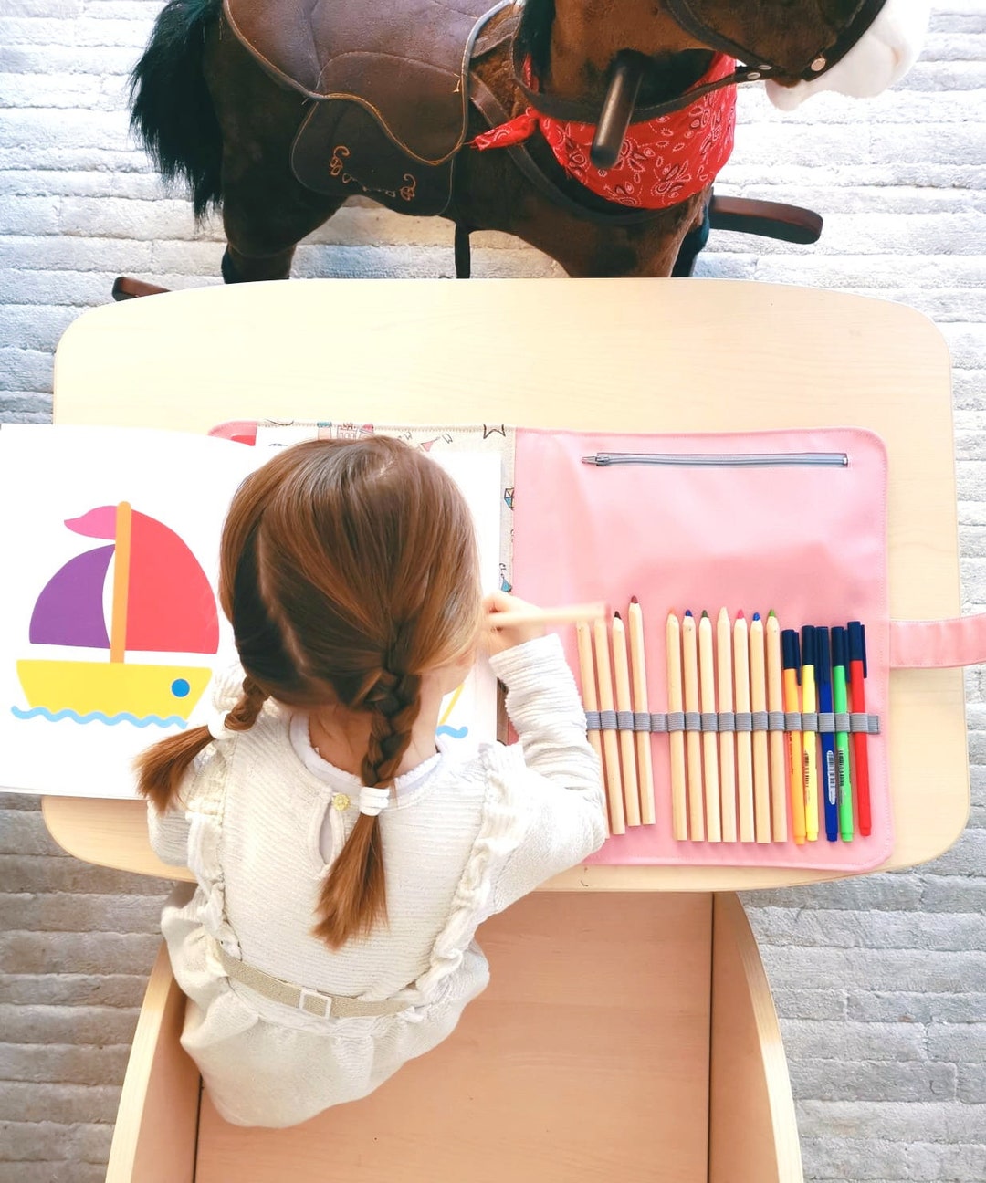 Organizer Drawing Folder for Kids - Etsy
