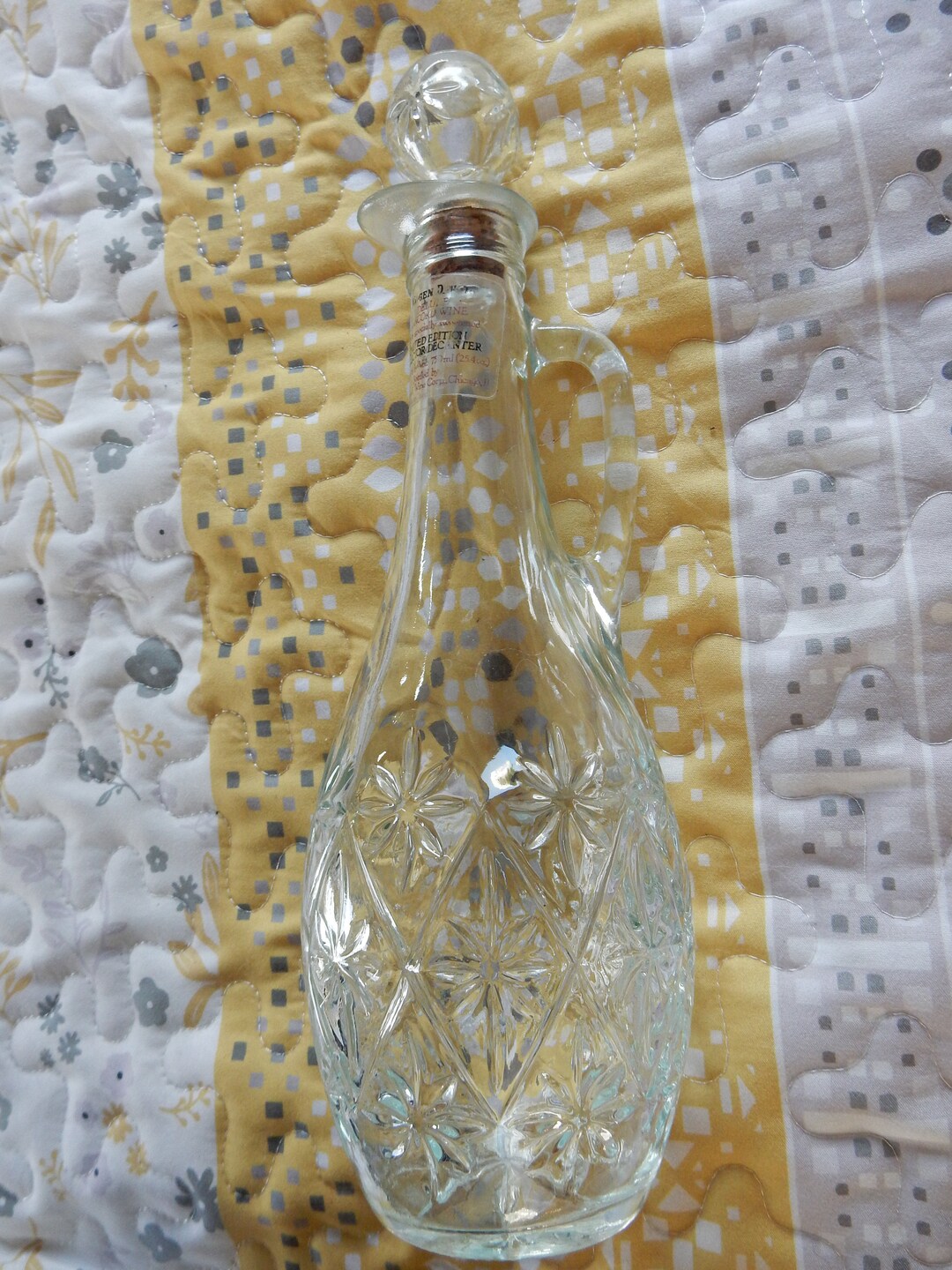 Vintage Mogan David Limited Edition Collector Wine Decanter W/ Cork ...