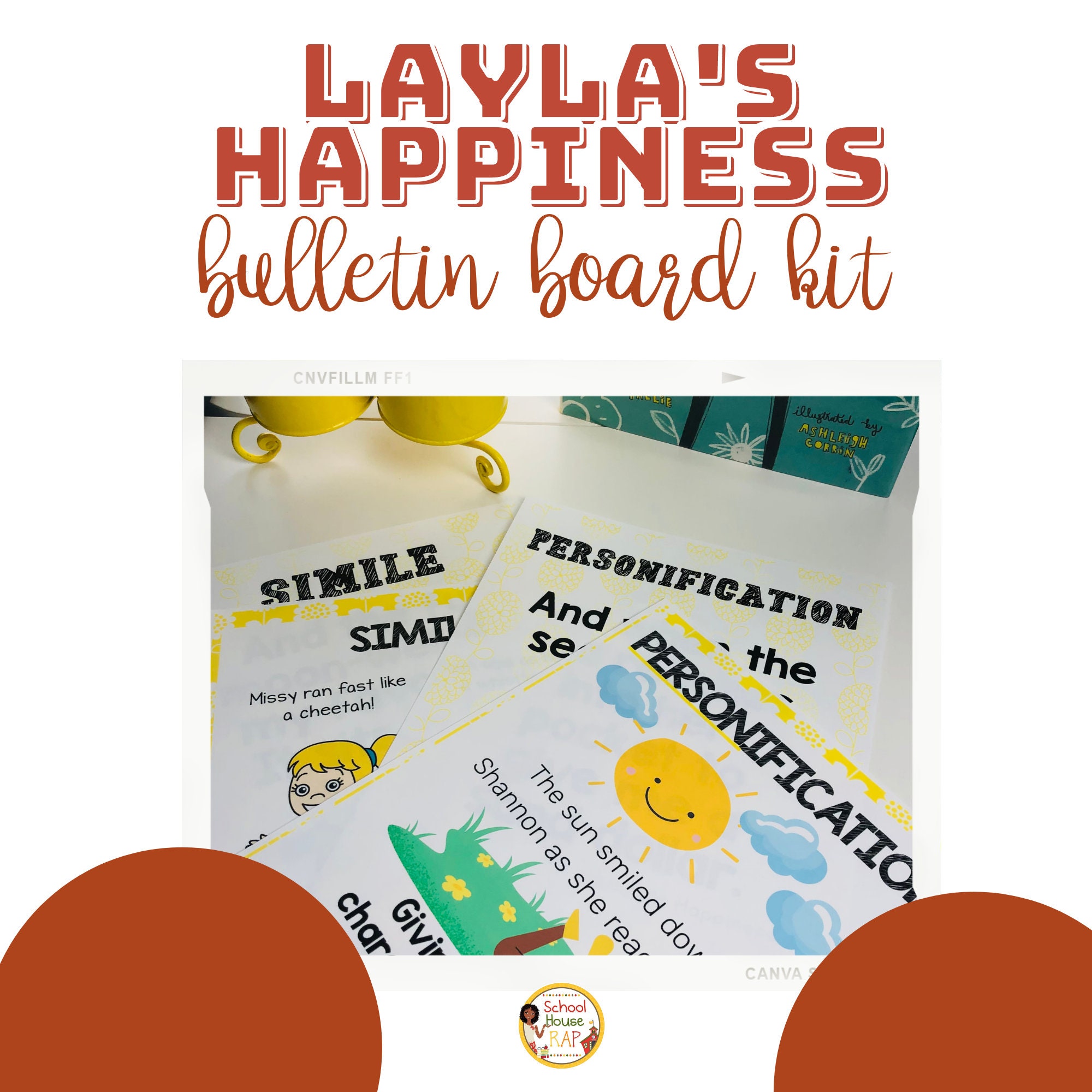 Picture Book Bulletin Board Digital Download Kit | Layla's Happiness ...