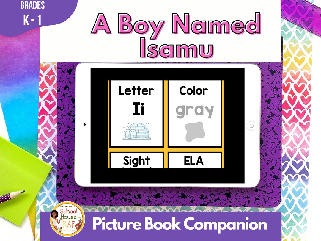 A Boy Named Isamu Book Study | Homeschool Printables PDF | Reading ...