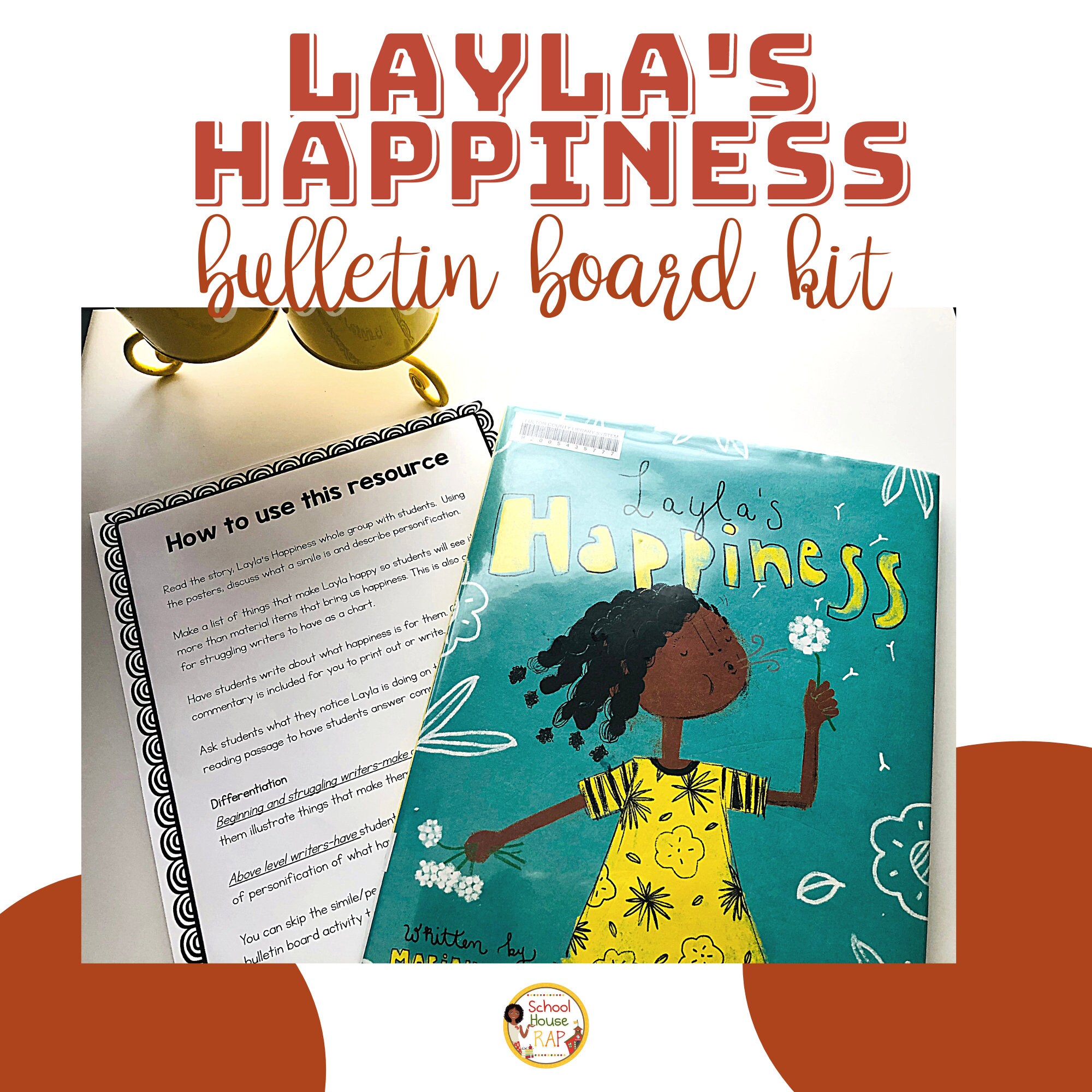 Picture Book Bulletin Board Digital Download Kit | Layla's Happiness ...
