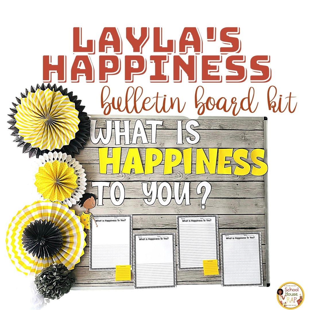 Picture Book Bulletin Board Digital Download Kit | Layla's Happiness ...