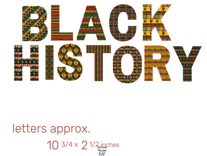 Black History Bulletin Board Border | Afrocentric Border | Black ...