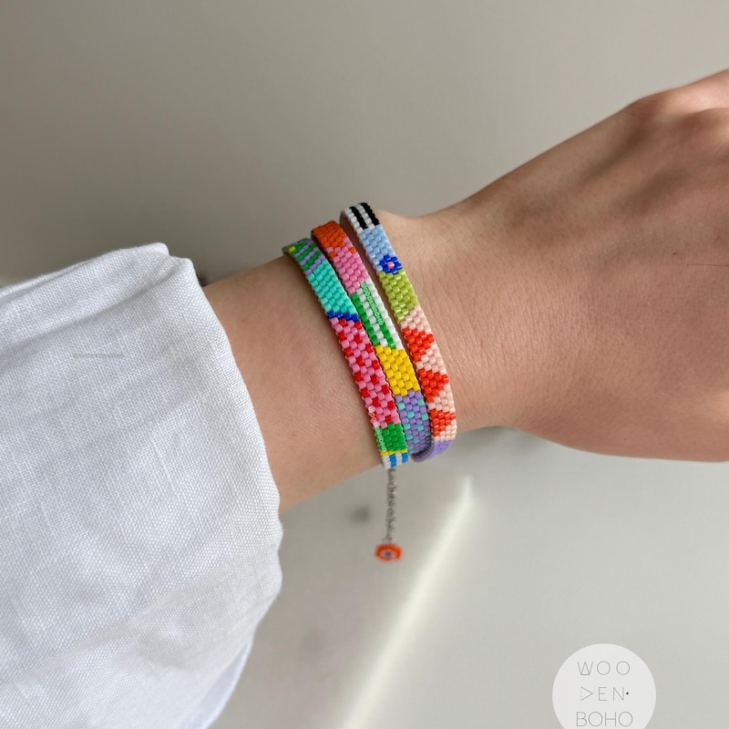 Beaded Agatha Bracelet - Etsy