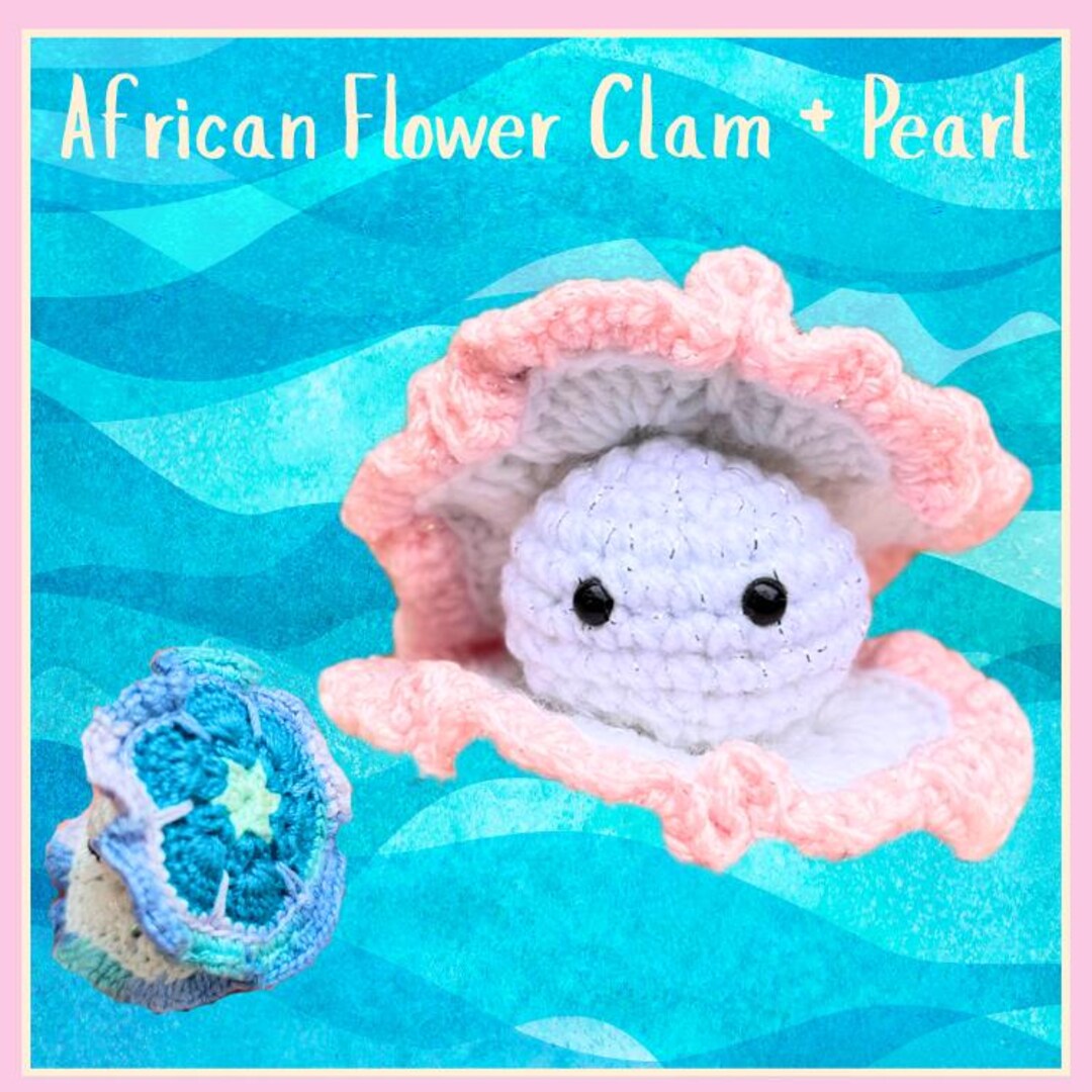 PATTERN ONLY - African Flower Clam With Pearl - Etsy