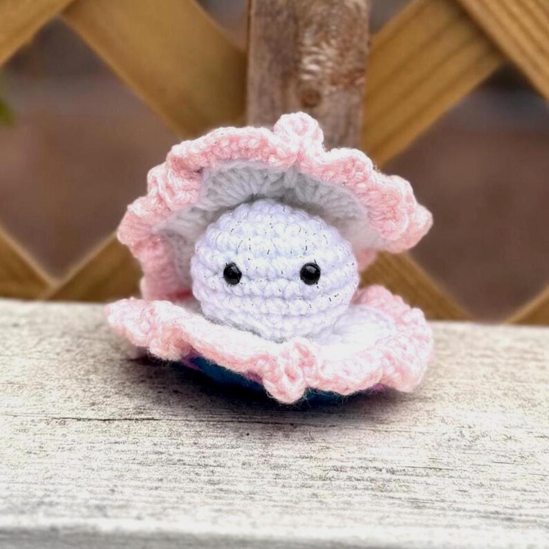 PATTERN ONLY - African Flower Clam With Pearl - Etsy