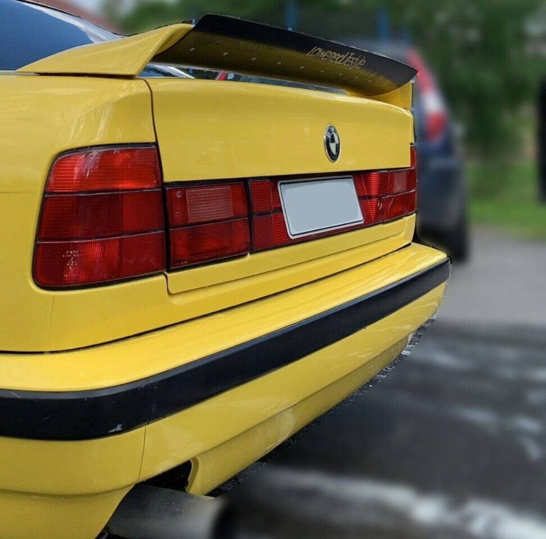 E34 Heckblende Rear License Plate Filler Rare Plug & Play 525i 535i M5 ...