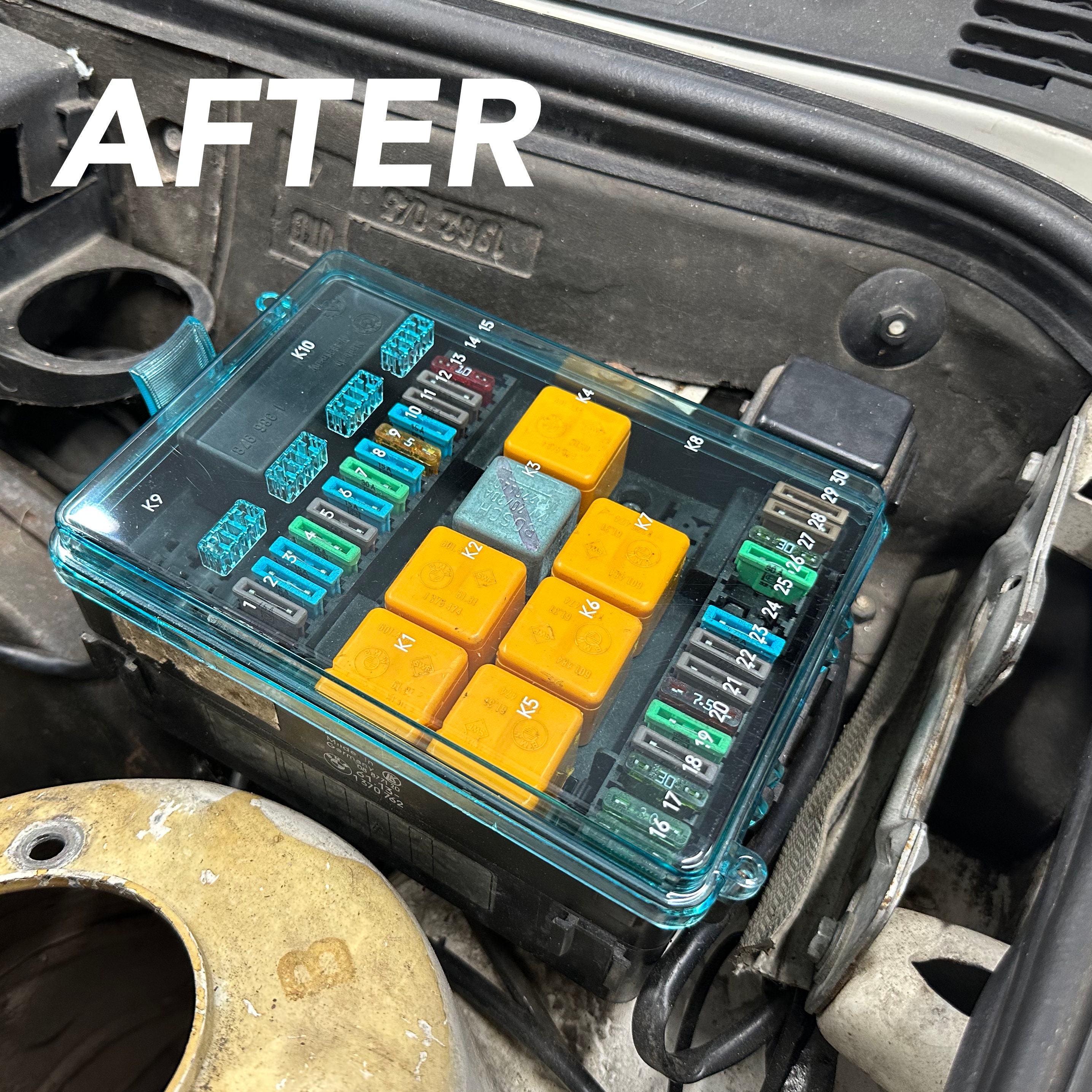 BMW E30 Fuse Box Cover New - Etsy
