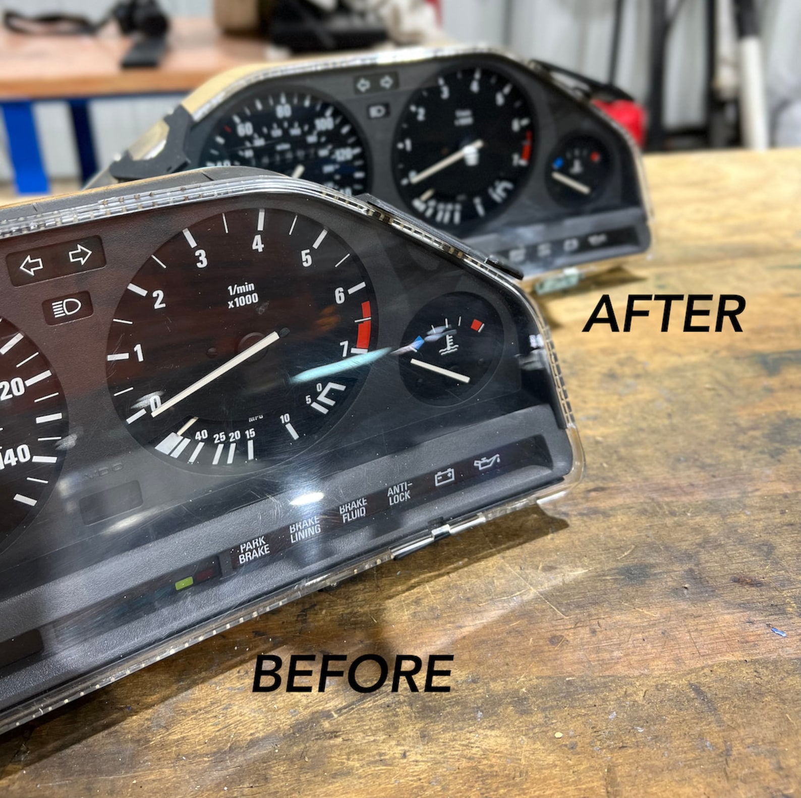 BMW E30 Gauge Cluster Rings CAD Designed High Quality Free Shipping - Etsy