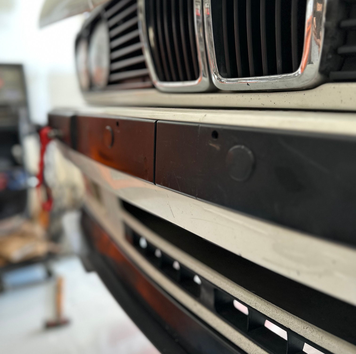 BMW E30 Late Model Front License Plate Plugs (plastic Bumper 318is 325i ...