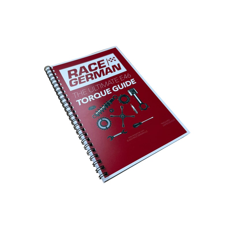 E46 Torque Guide Book BMW All Torque Values in One Easy to Read Book ...