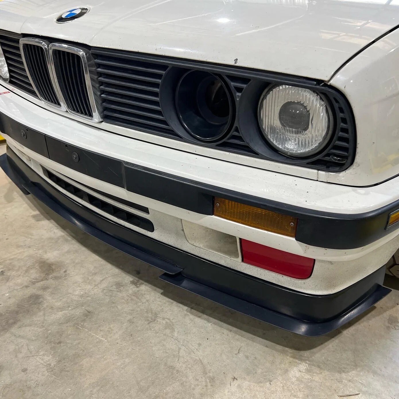 BMW E30 IS Lip Front Splitter High Quality Free Shipping - Etsy