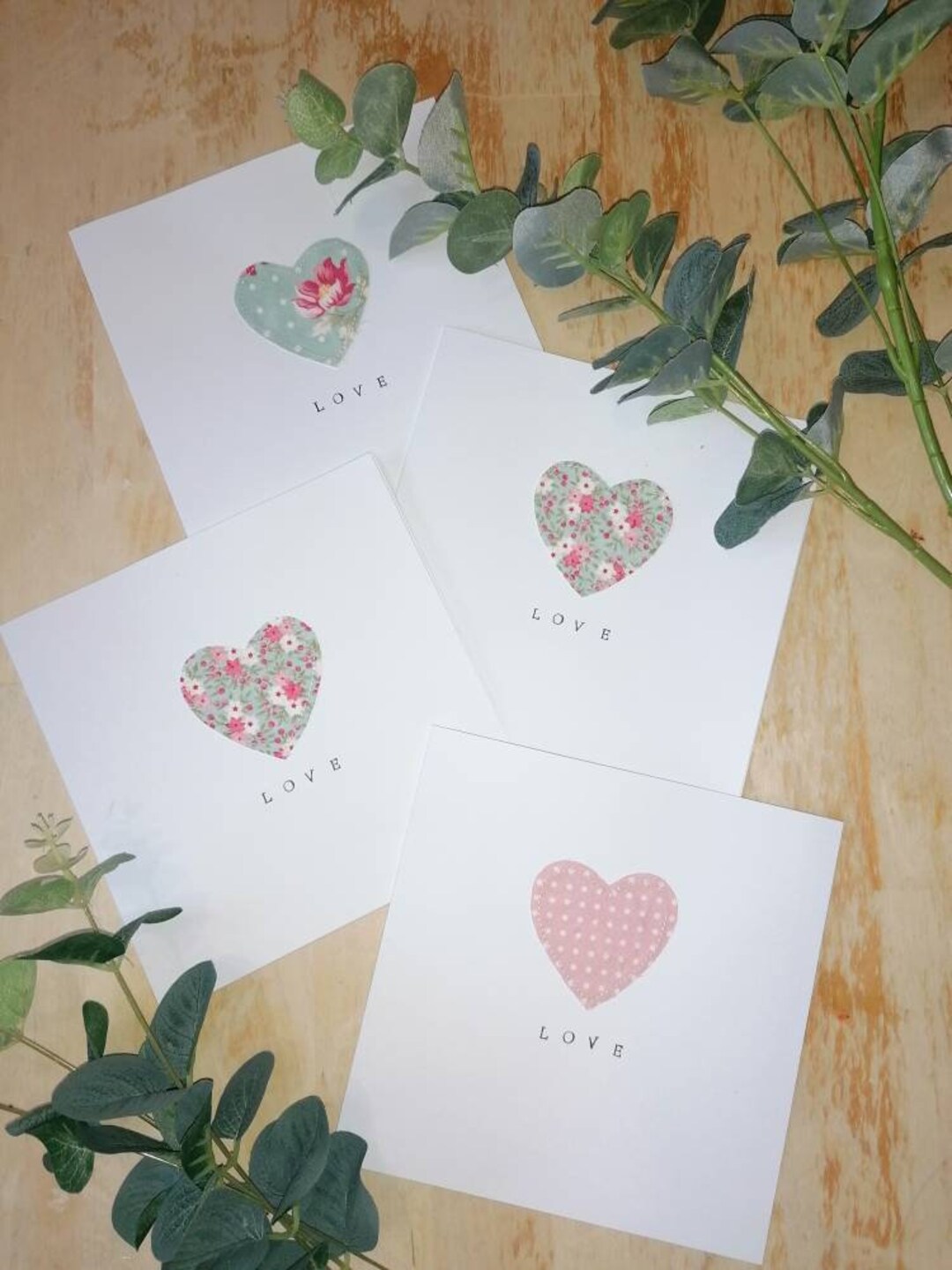 Love Heart Cards,sending Love, Heart Cards - Etsy