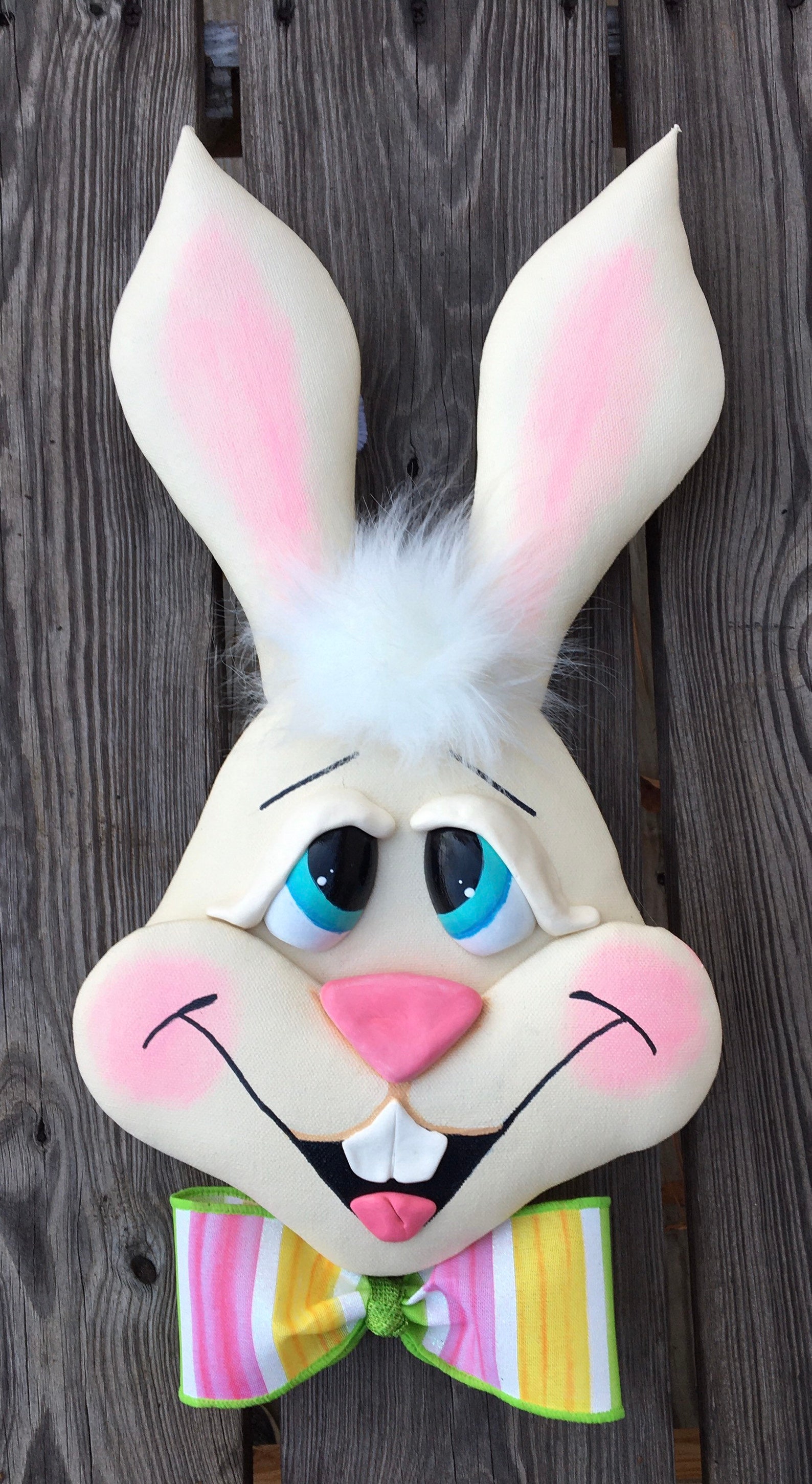 Bunny Wreath Attachment Easter Wreath Attachment Spring - Etsy