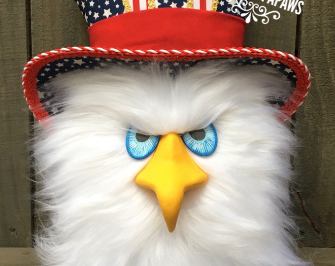 Liberty Eagle . Wreath Attachment. Patriotic Wreath Attachment, Eagle ...