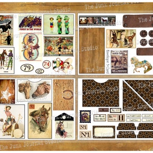 HUGE Horse Lovers Digital Journal Kit, Printable Download, Digital ...