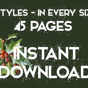 December Daily Mega Pack, December Daily Digital, Christmas Digital Kit ...