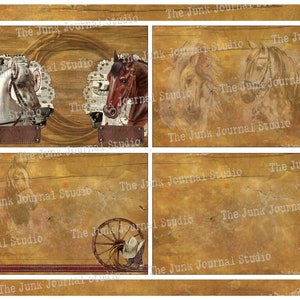 HUGE Horse Lovers Digital Journal Kit, Printable Download, Digital ...