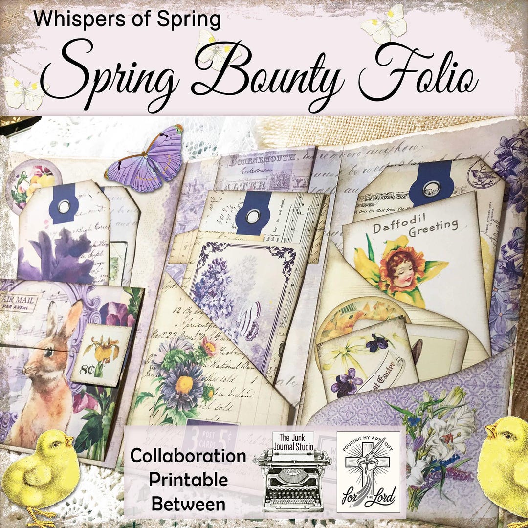 Spring Bounty Folio, Whispers of Spring Folio, Spring Bounty Ad-on ...