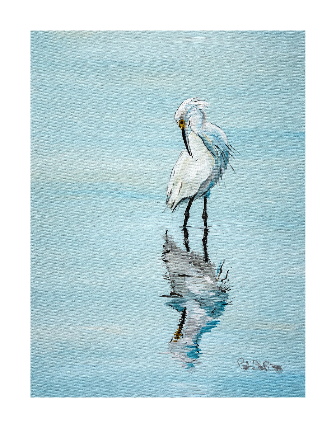 Fine Art Print "the Wader" 11x14 FREE SHIPPING - Etsy